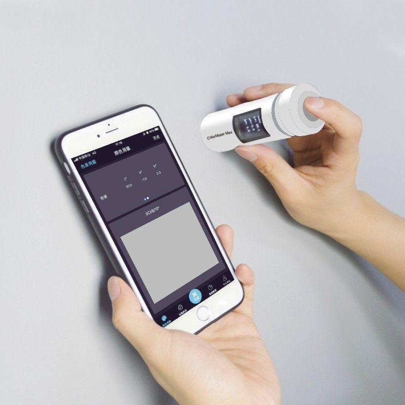 SE Portable Colorimeter mit Mobiltelefon-App RAL NCS Pantone Farbtöne